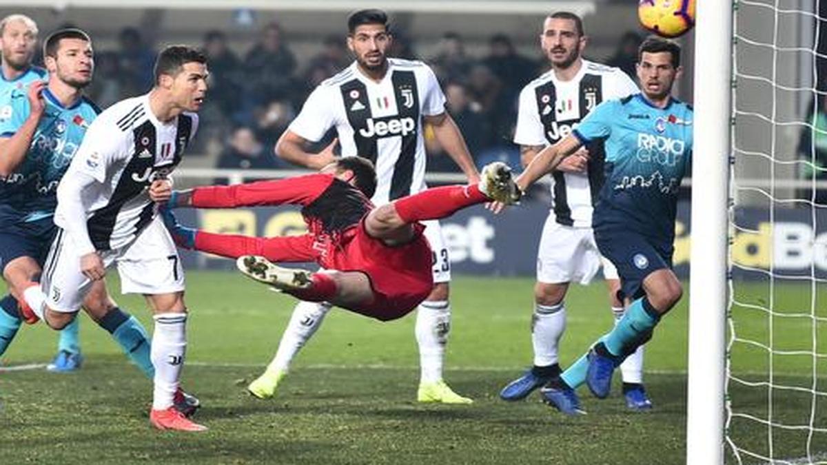 Substitute Ronaldo saves Juve’s unbeaten record - The Hindu