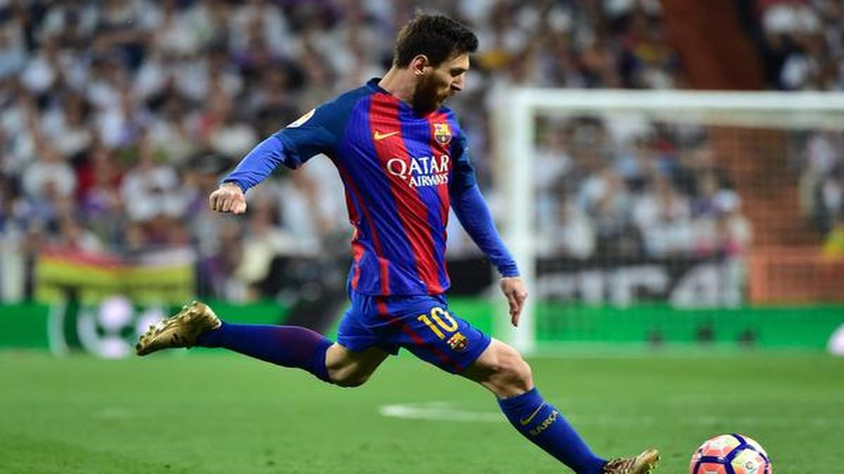Messi scores milestone 500th goal in thrilling Barcelona win - The Hindu