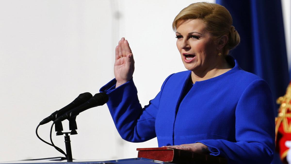 Croatian President wins hearts at FIFA World Cup - The Hindu