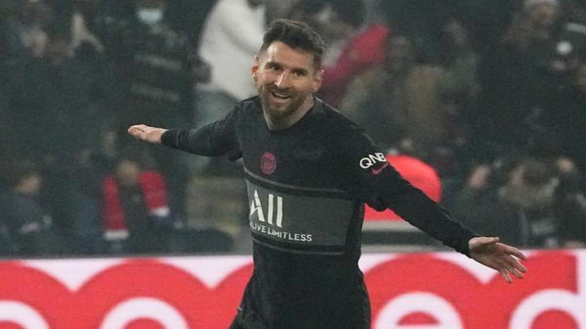 Messi scores his first league goal for Paris Saint-Germain - The Hindu