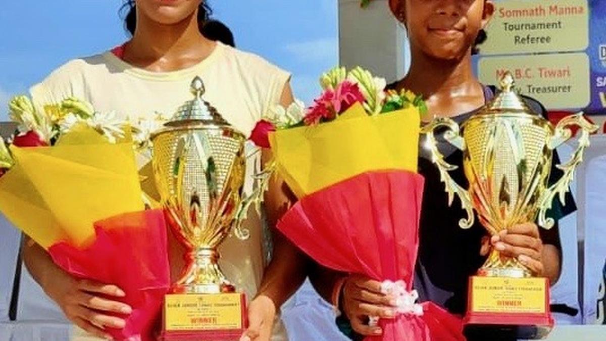 Diya Chaudhary wins a double crown in Asian under-14 tennis - The Hindu