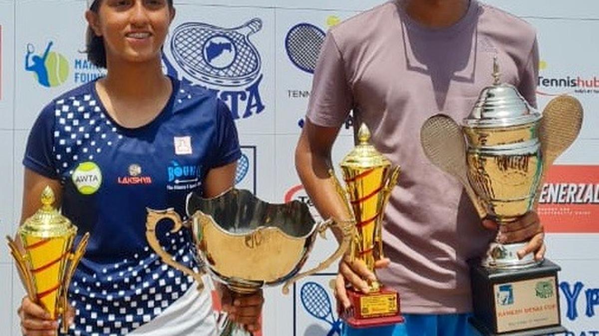 Asmi Adkar, Kriish Tyagi emerge champions - The Hindu