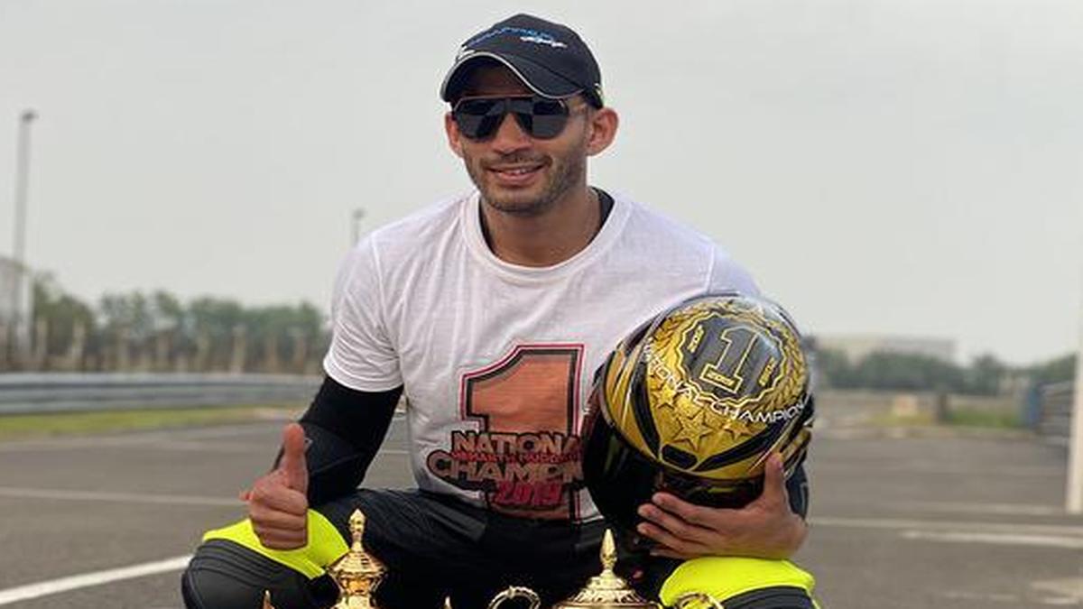 Hemanth Muddappa dominates motorcycle drag racing championship - The Hindu