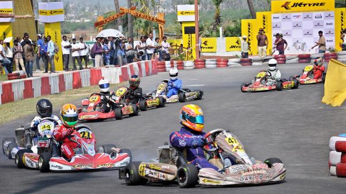 Push the peddle on Visakhapatnam’s curvy go-karting track - The Hindu