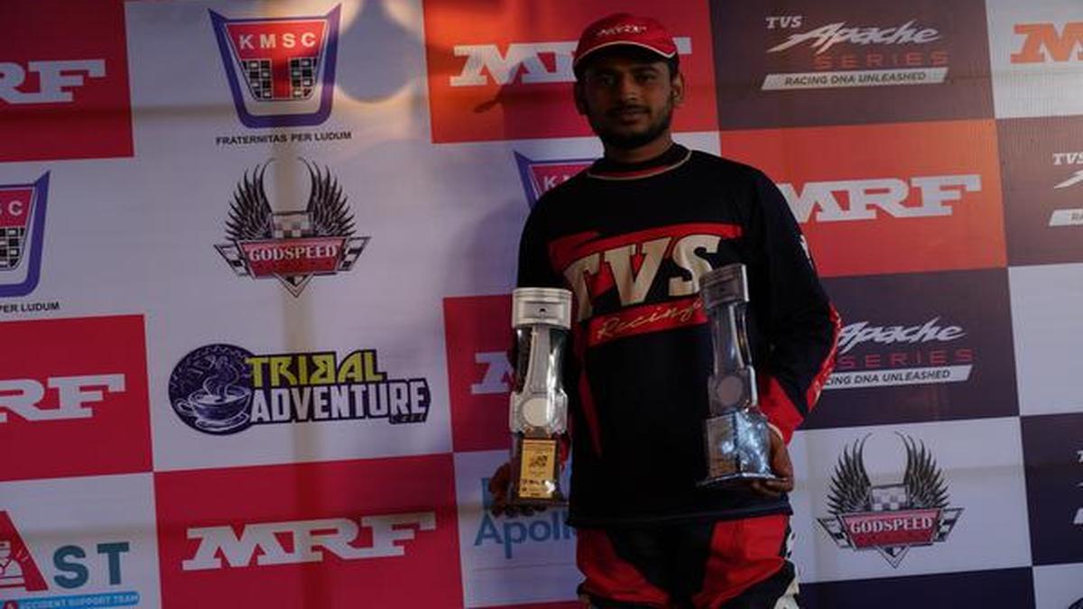 Imran Pasha of TVS Racing wins the Indian National Rally Championship ...