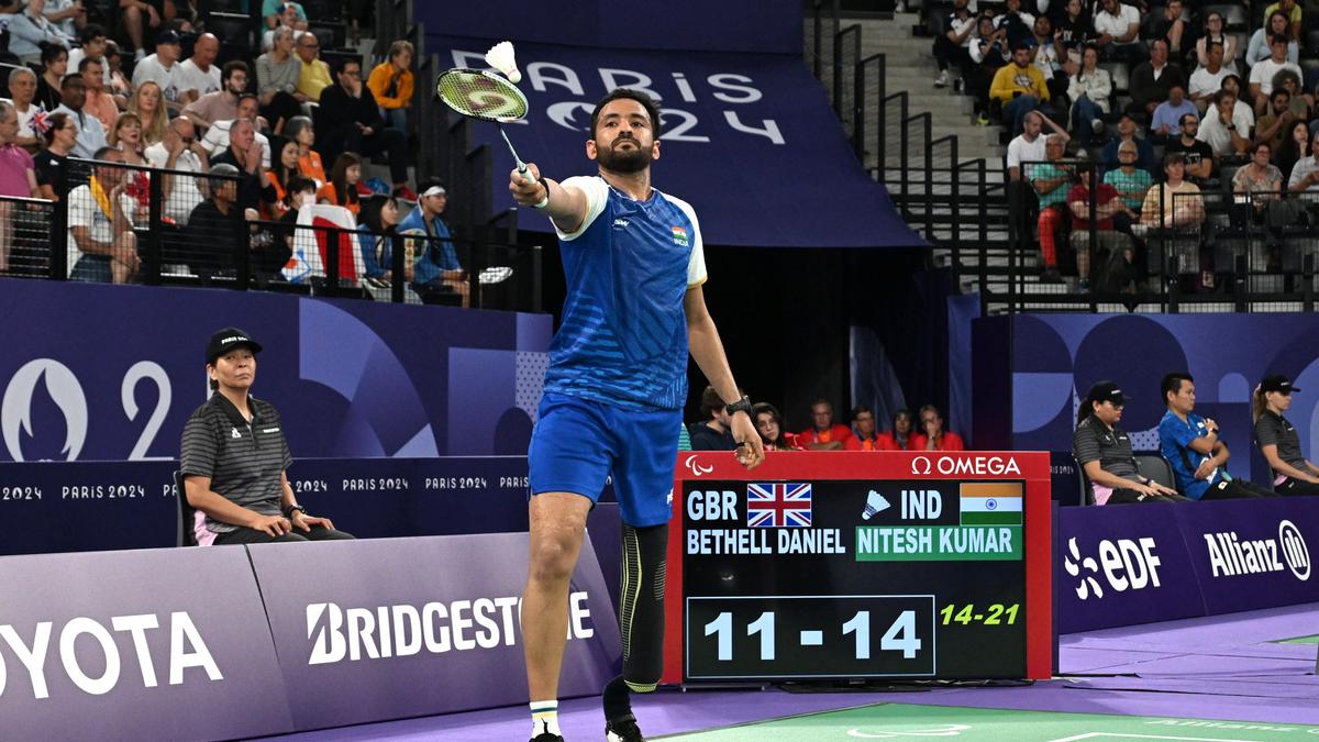 Paralympic Games: Badminton player Nitesh Kumar wins maiden gold - The ...