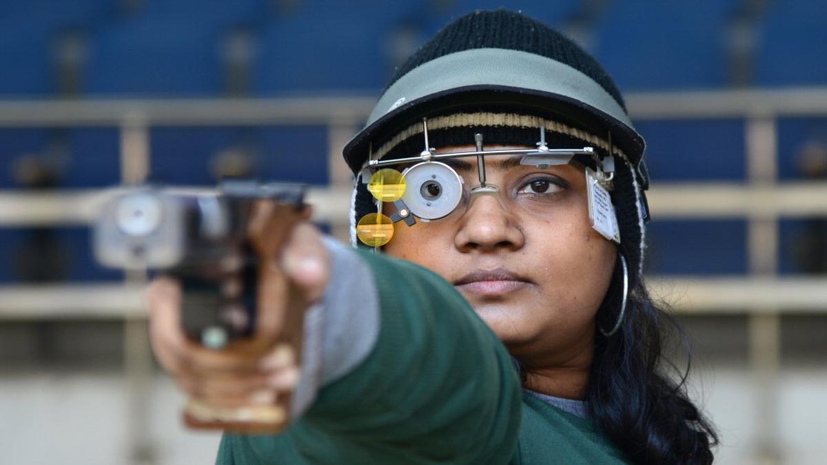 Anisa sets new mark - The Hindu