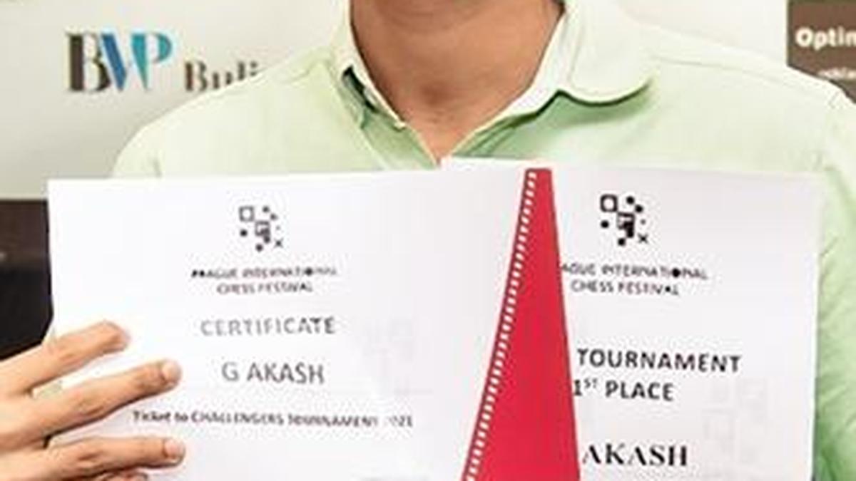 Akash becomes India’s 66th Grandmaster - The Hindu