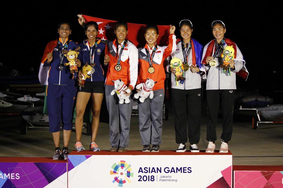 India win three medals in sailing at Asian Games - The Hindu