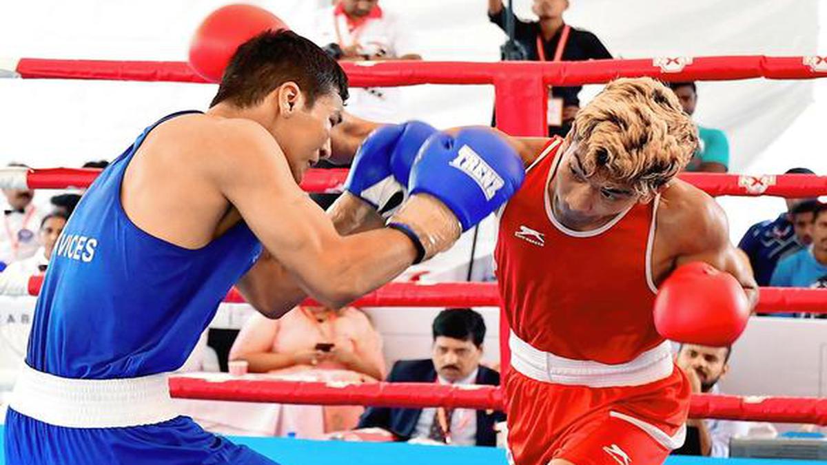 Boxing World Championship | Akash Sangwan wins opening bout - The Hindu