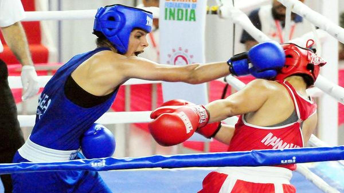 Boxing championship | Watchful Sakshi outwits Tongbram - The Hindu