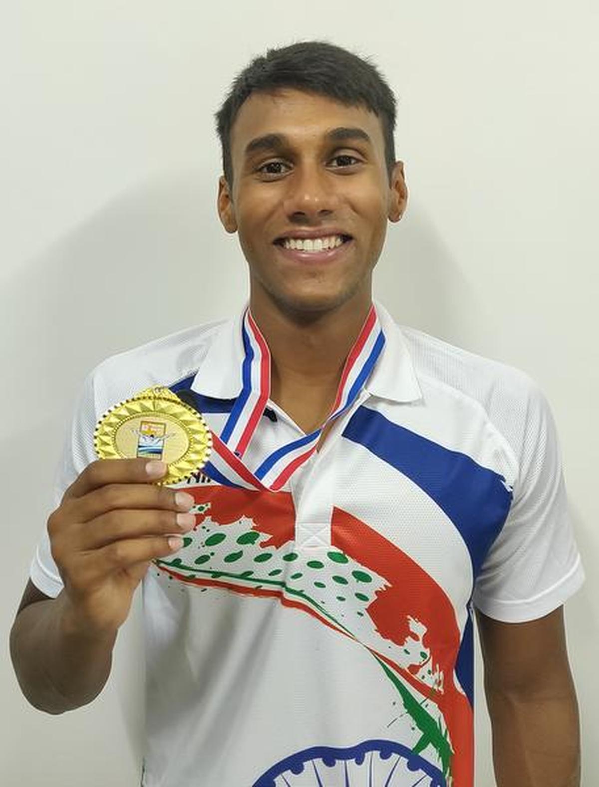 Swimmer Likith achieves ‘B’ standard for Worlds - The Hindu