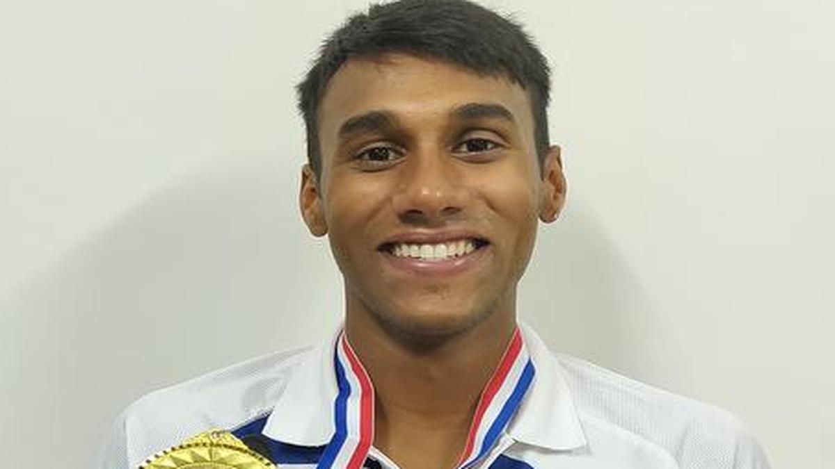 Swimmer Likith achieves ‘B’ standard for Worlds - The Hindu