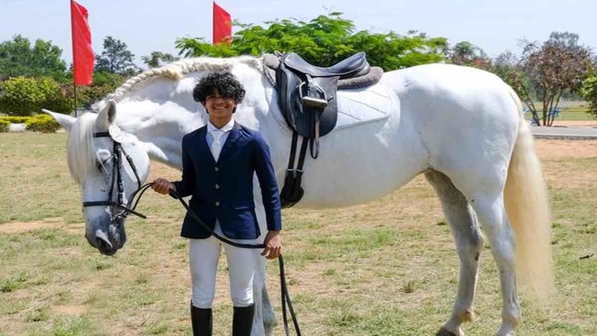 Meet Chennai’s teenage horse-riding champion - The Hindu