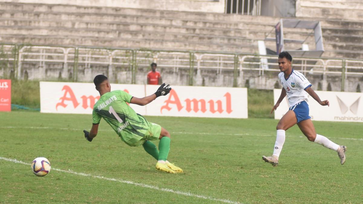 Kerala rides on Ajsal’s strike to defeat Railways - The Hindu