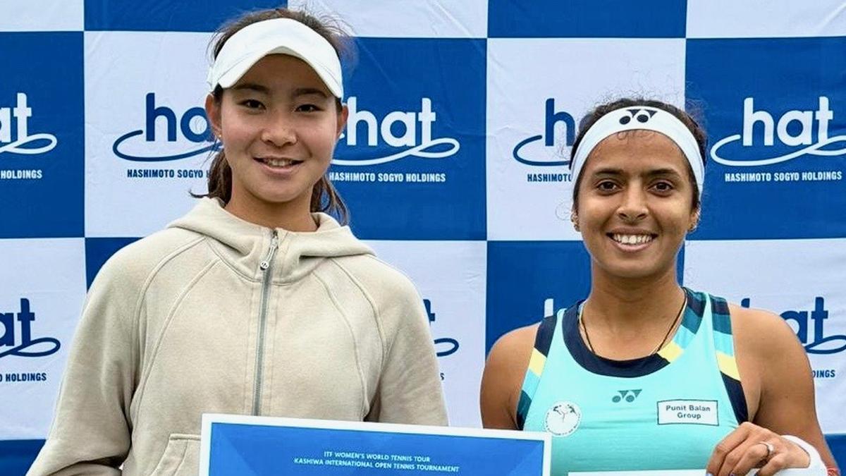 Ankita Raina wins doubles title in Japan - The Hindu