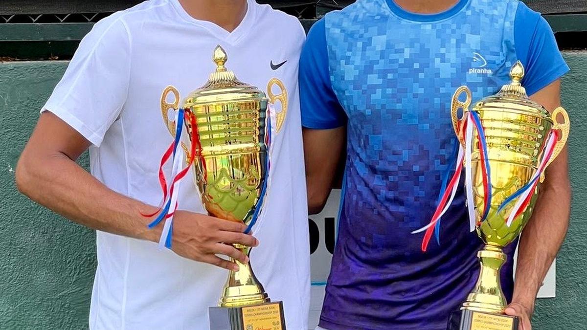 Rithvik and Niki win fourth doubles title in a row - The Hindu