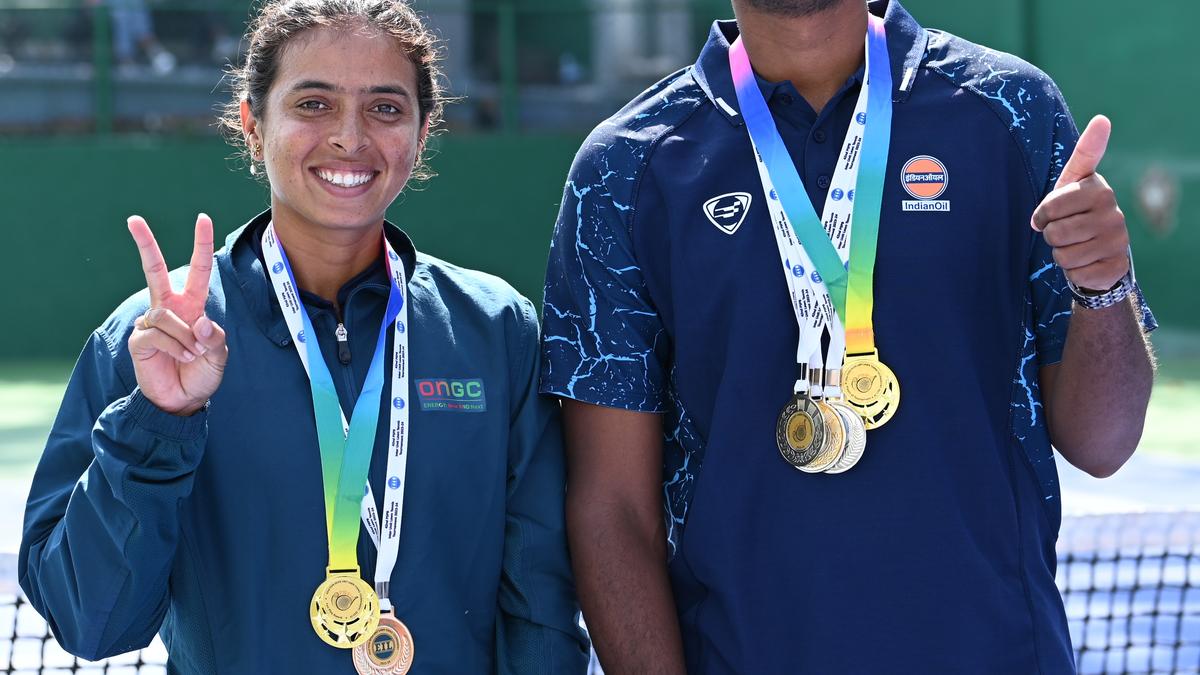 Ankita Raina, Ramkumar Ramanathan emerge Petroleum champions - The Hindu