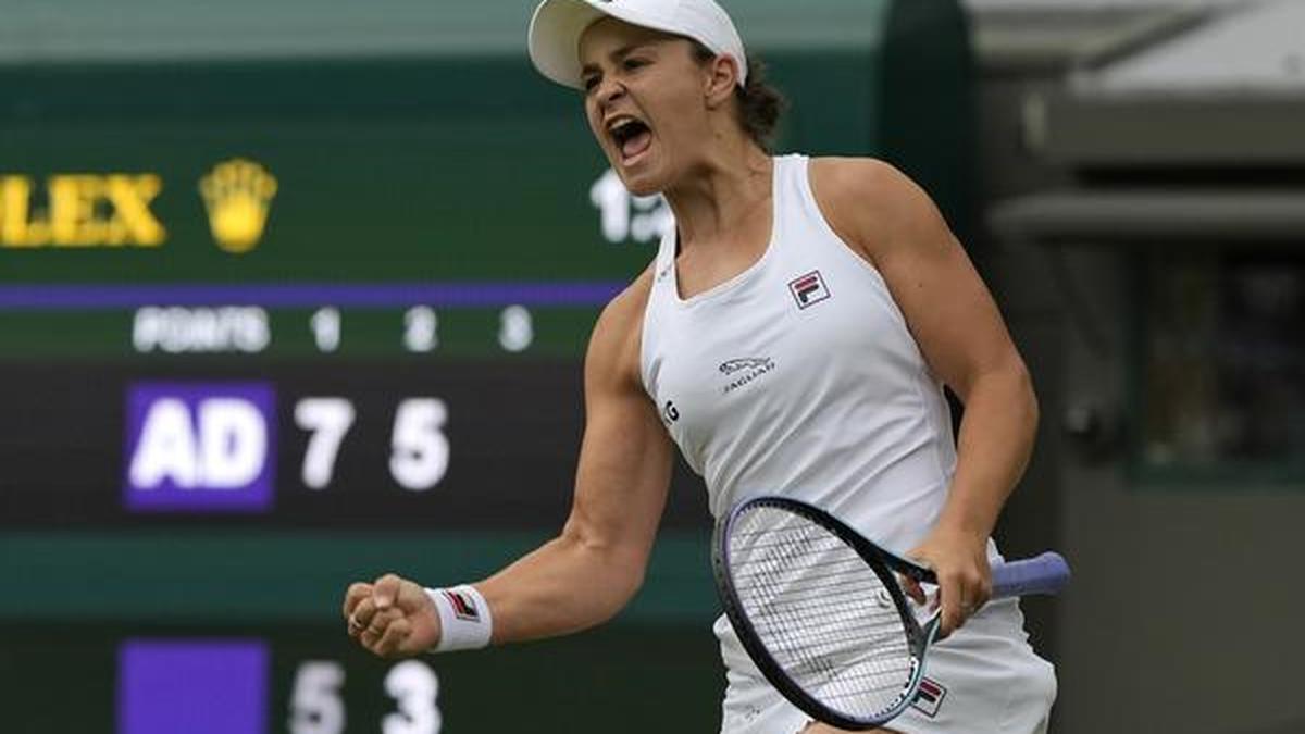 Ash Barty lays down a marker, enters maiden quarterfinals at Wimbledon ...