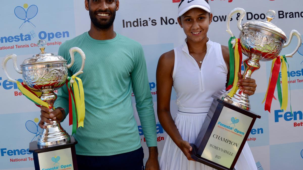 Siddharth Vishwakarma, Shrivalli Bhamidipaty emerge National tennis ...