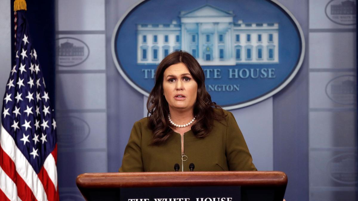 Every White House needs a Sarah Sanders, even India’s - The Hindu