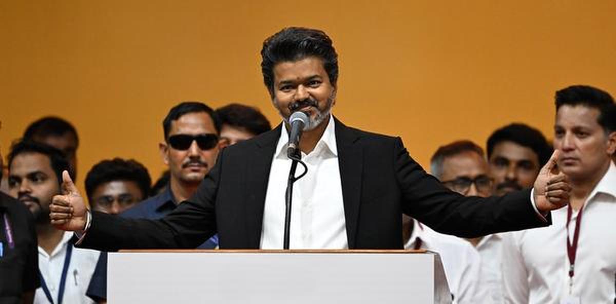 Watch: Why can’t I wear a suit?: Tamil Nadu CM Vijay at Tiruchi rally ...