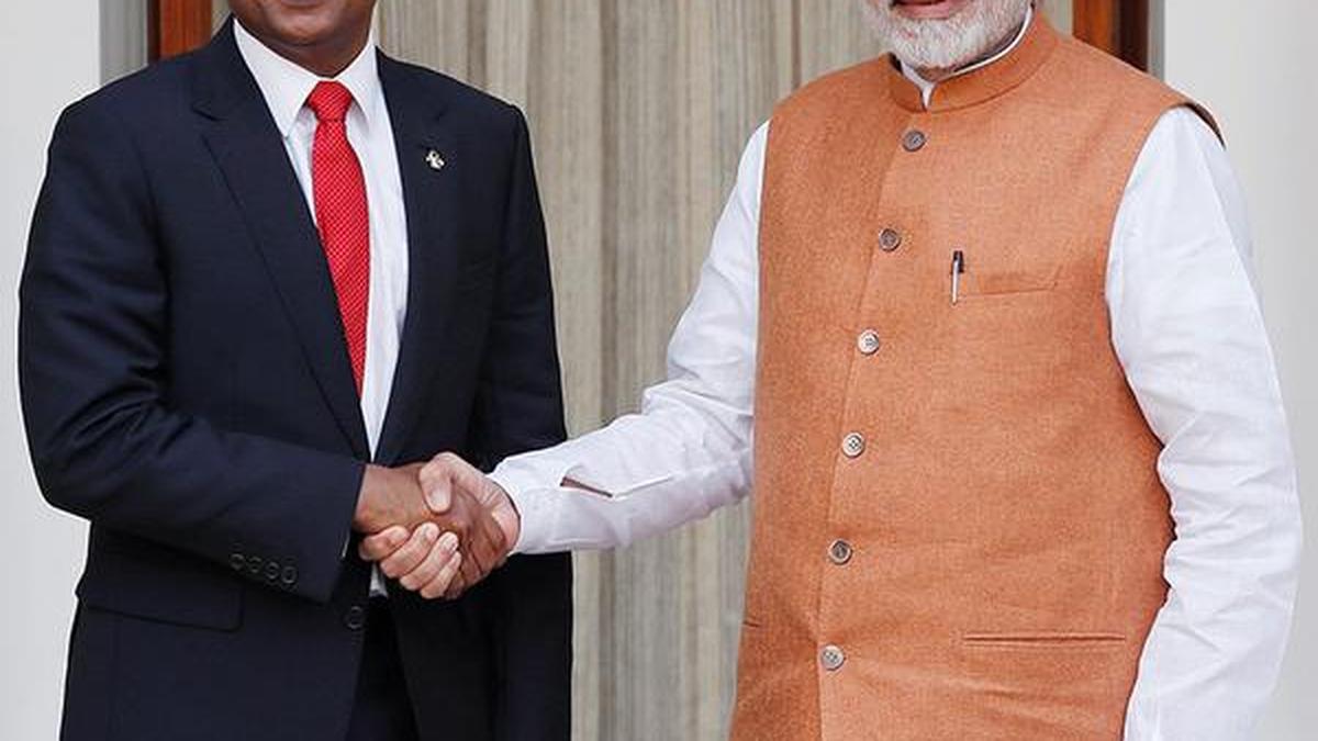 PM Modi, Maldivian President Solih review bilateral cooperation - The Hindu