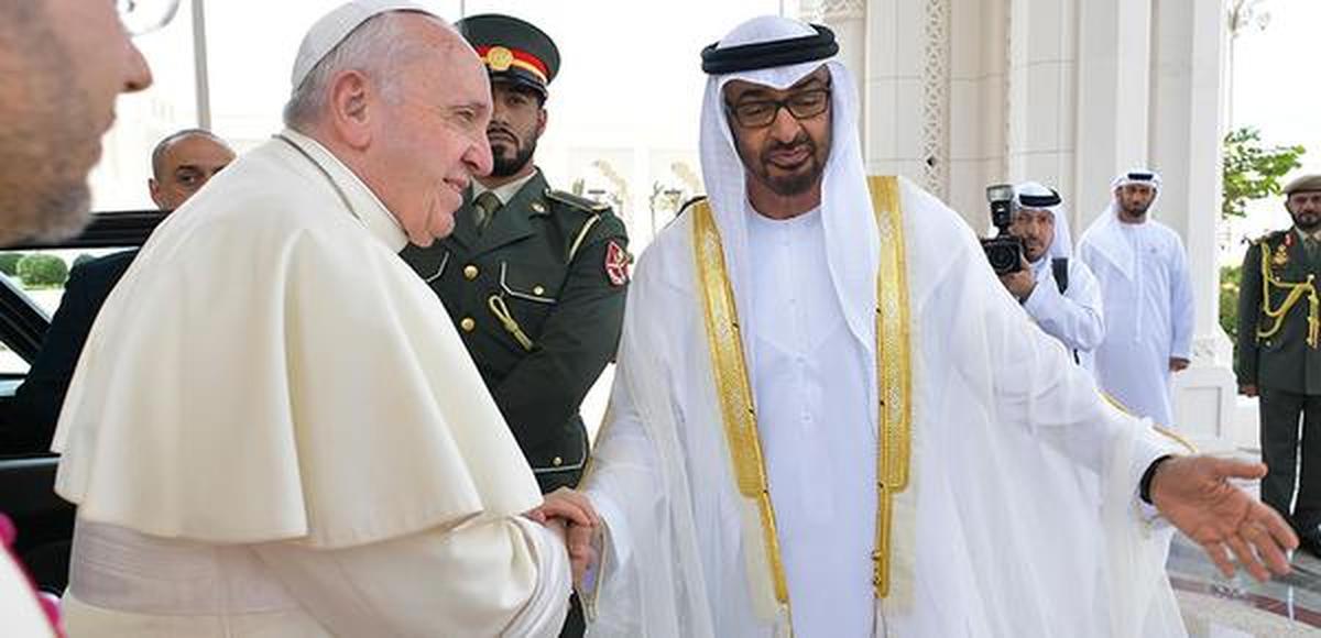 Pope Francis celebrates historic Mass in Arabian Peninsula - The Hindu