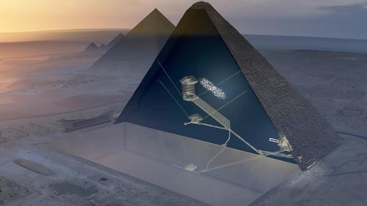Secret cavity found in Great Pyramid - The Hindu