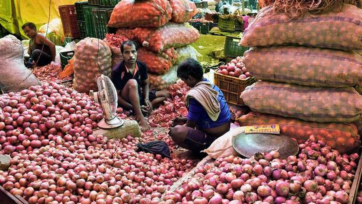 Centre mulling stock limits for onions - The Hindu