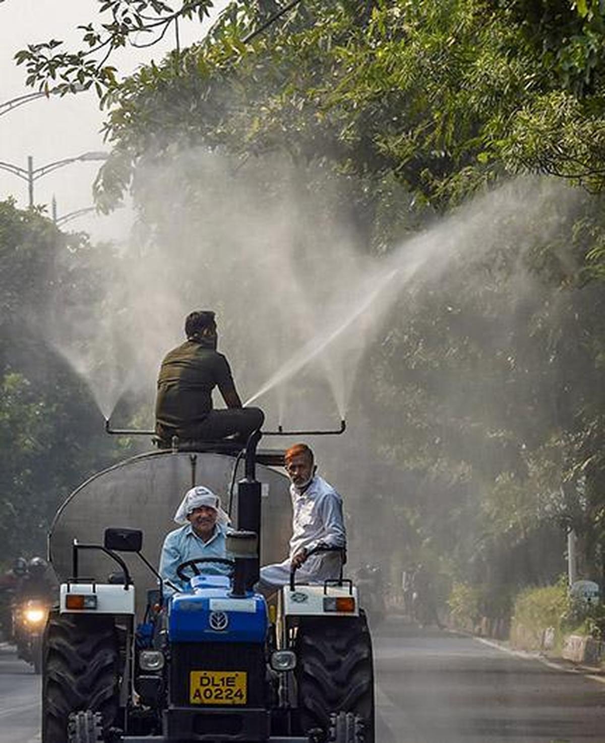 Delhi government launches portal for dust control norms - The Hindu