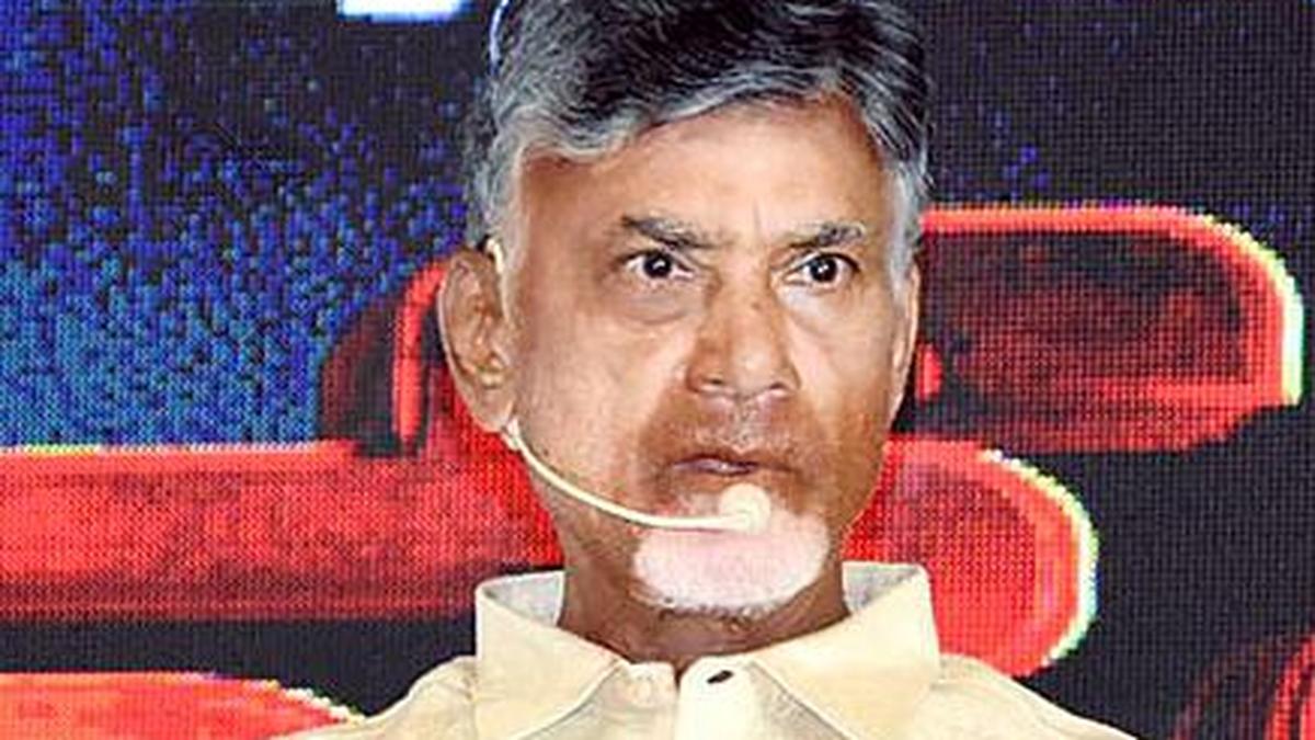 Angallu rioting case | Telugu Desam Party chief Chandrababu Naidu booked as Accused 1 - The Hindu