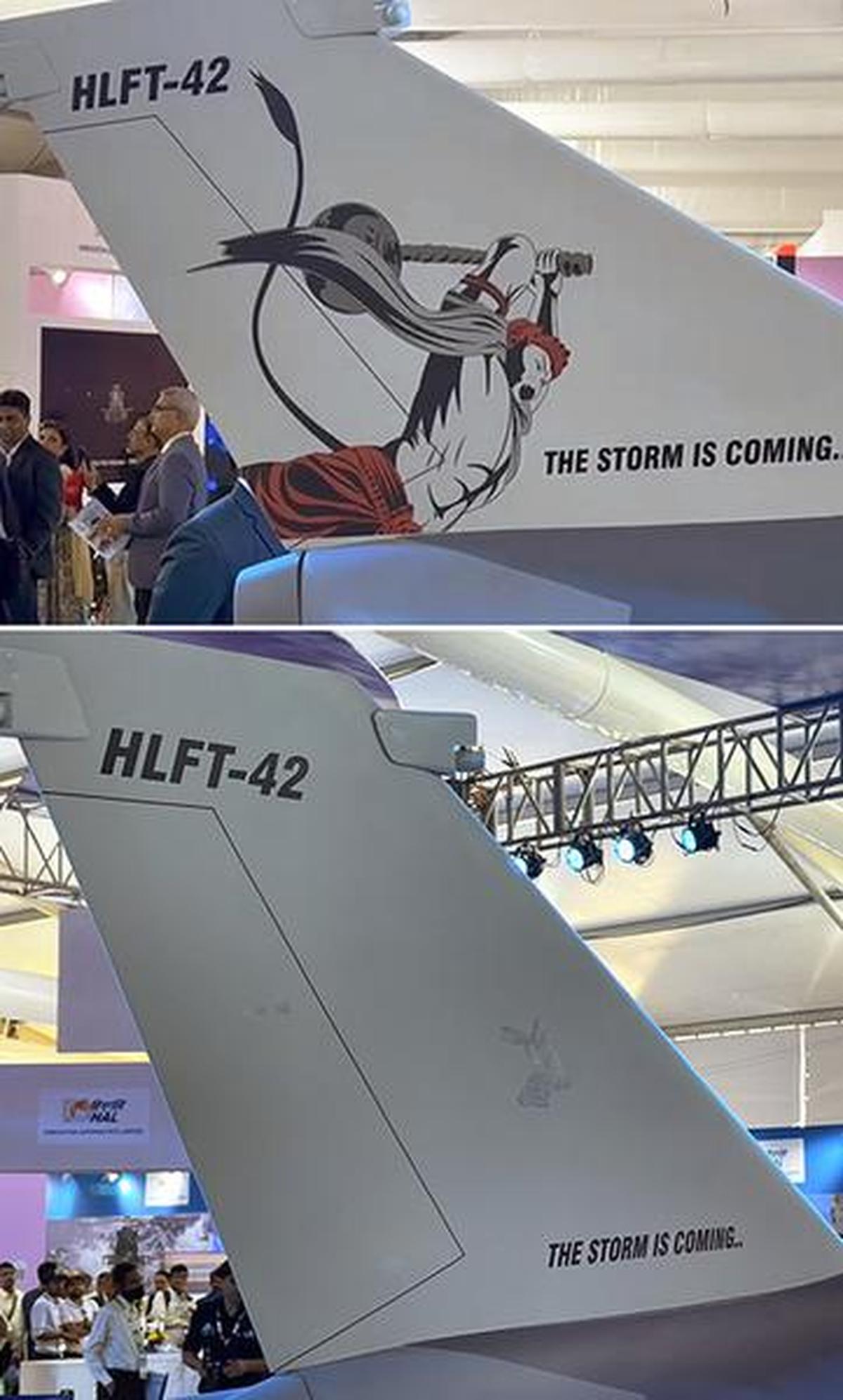 Sticker of lord Hanuman is back on HAL aircraft - The Hindu