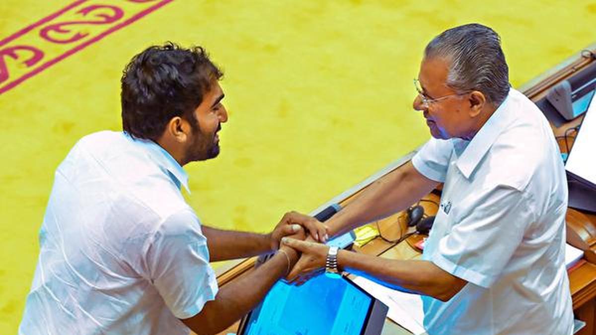 Chandy Oommen sworn in as Puthuppally MLA - The Hindu