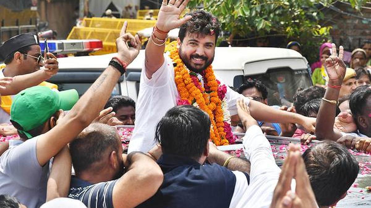 Rajinder Nagar MLA takes oath of office - The Hindu