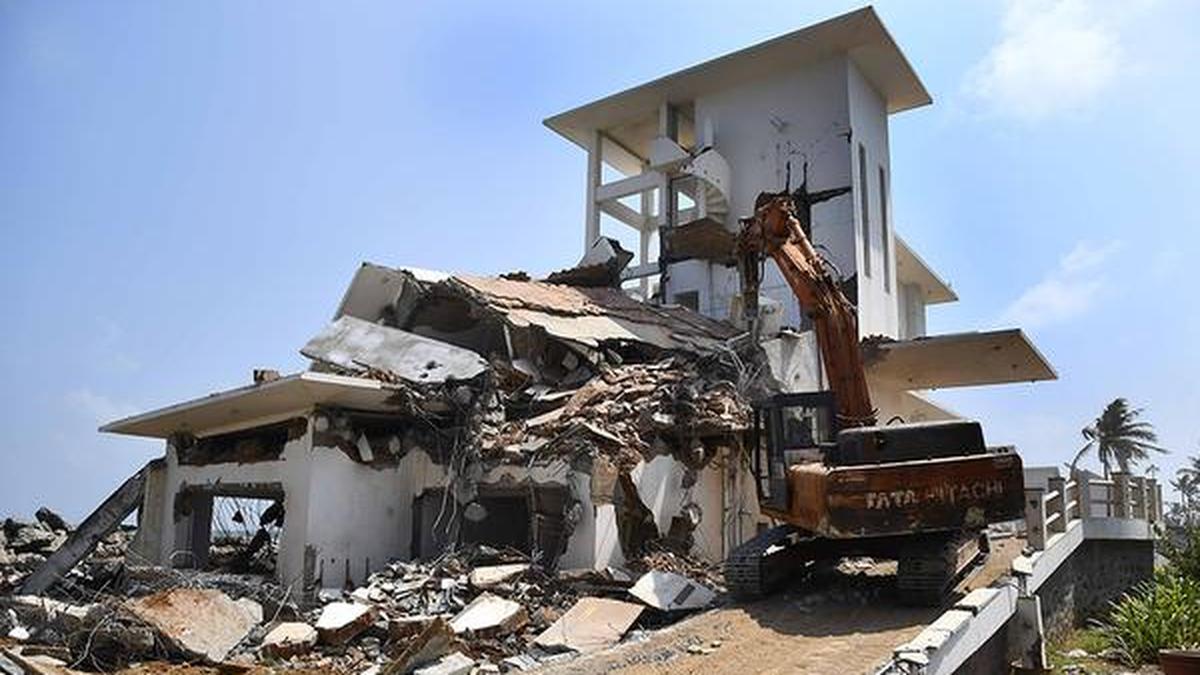 Madras HC orders demolition of four more bungalows along ECR - The Hindu