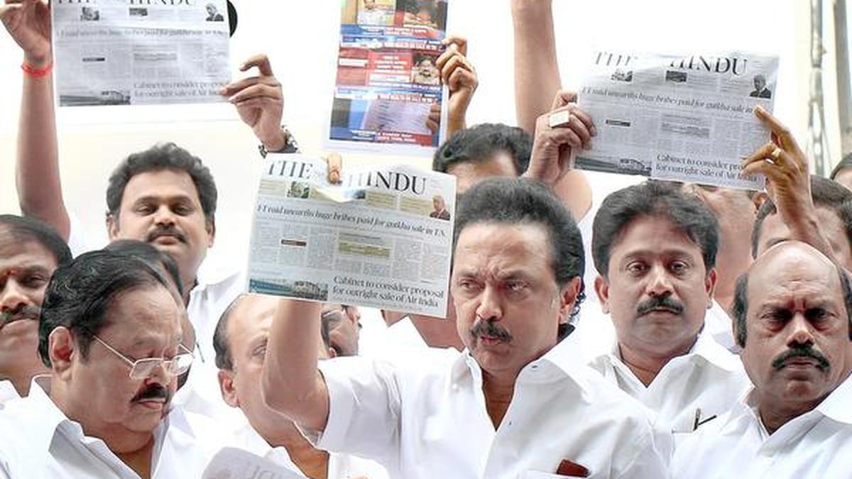 Issue rocks Assembly; DMK members seek removal of Health Minister - The ...