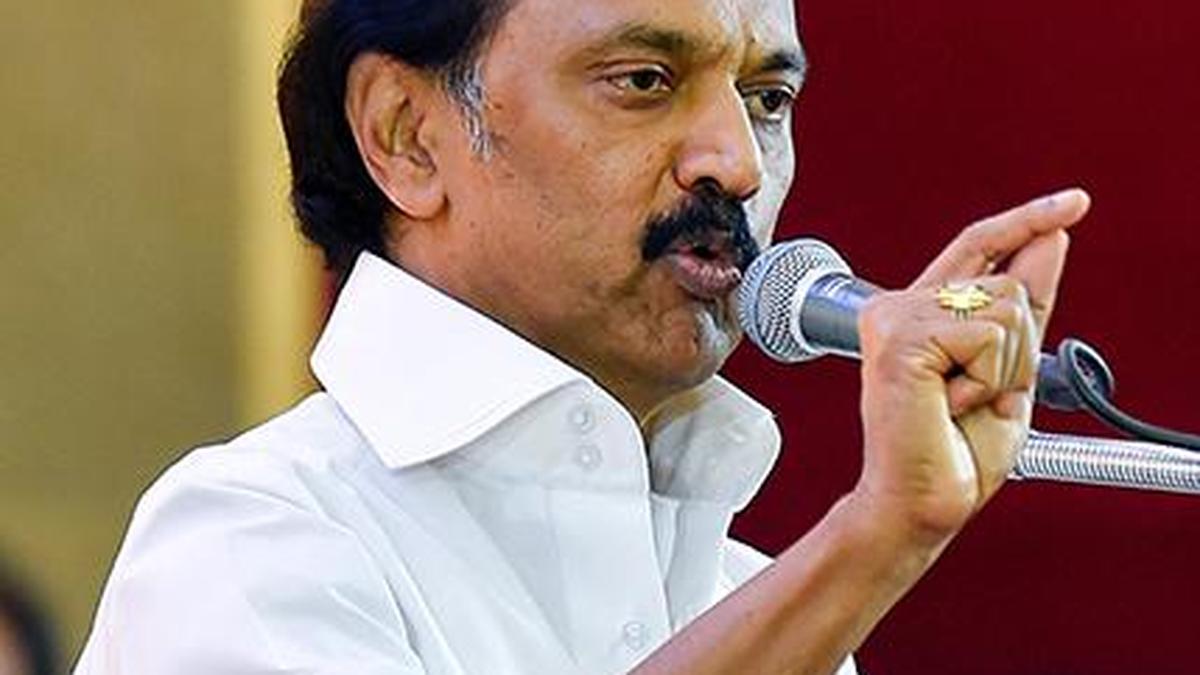DMK leader’s challenge - The Hindu