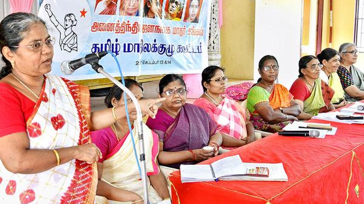 AIDWA demands continuation of marriage assistance scheme - The Hindu