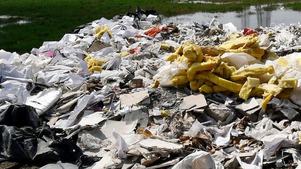 ASI flags waste disposal at a site near burial monument - The Hindu