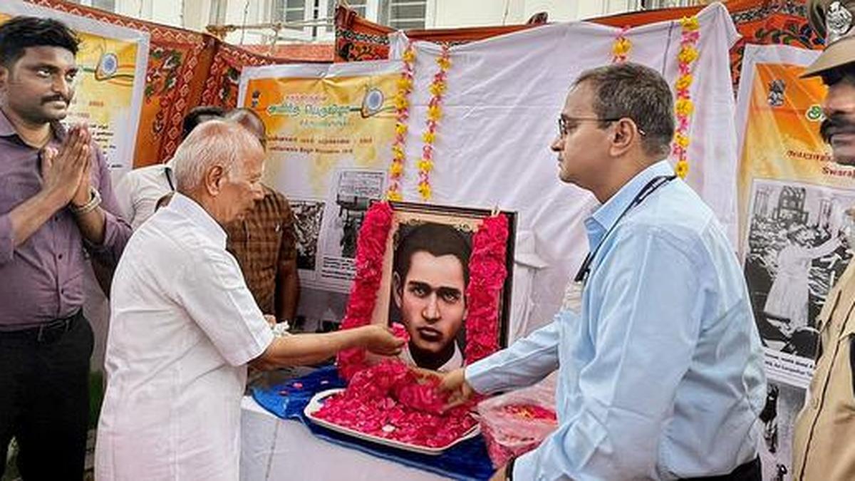 Remembering freedom fighter Vanchinathan - The Hindu