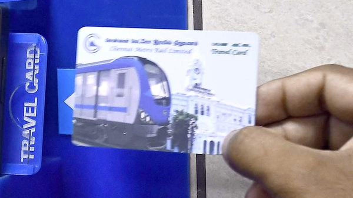 Chennai Metro Rail to stop top-up of smartcards and monthly parking ...