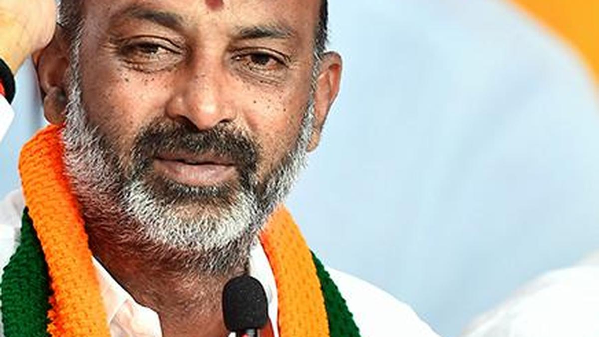 Bandi Sanjay sees a conspiracy to stall ST quota - The Hindu