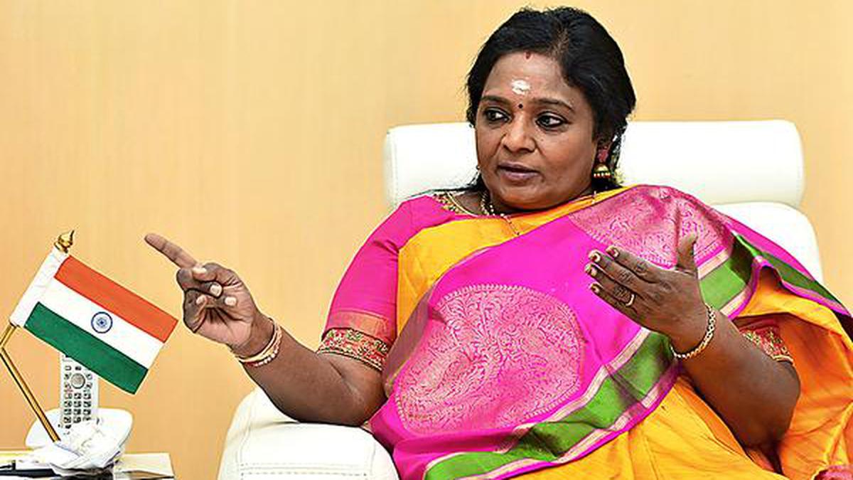 Tamilisai to assume additional charge as Puducherry LG on Thursday ...