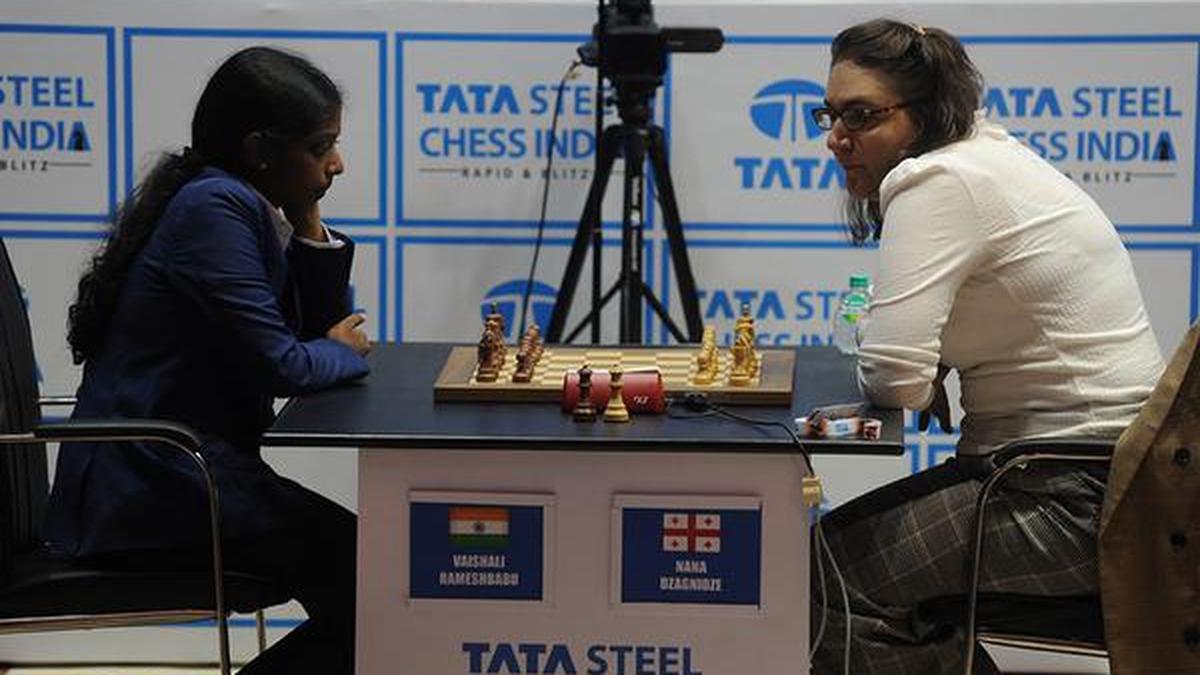 Tatal Steel Chess: Perfect day for Mamedyarov and Dzagnidze - The Hindu