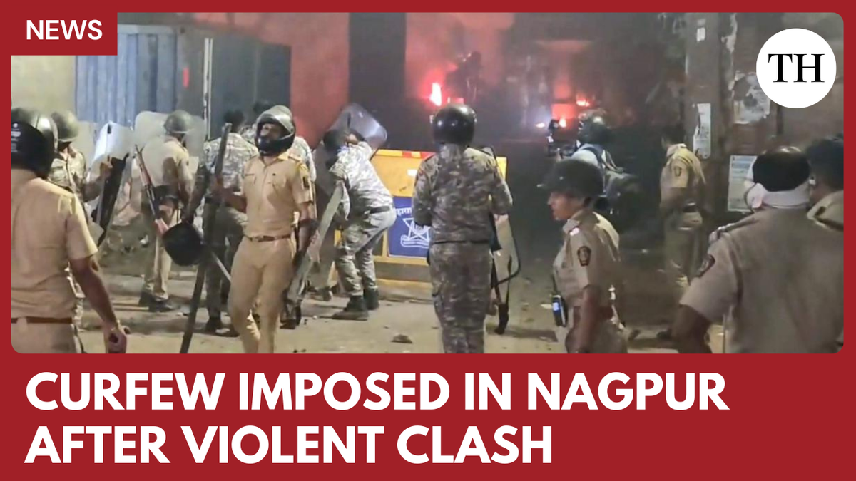 [Watch] Nagpur violence over Aurangzeb’s tomb: Curfew, prohibitory orders imposed in several ...