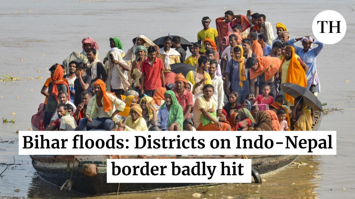 Bihar flood situation worsens as embankments of Kosi, Bagmati rivers breached - The Hindu